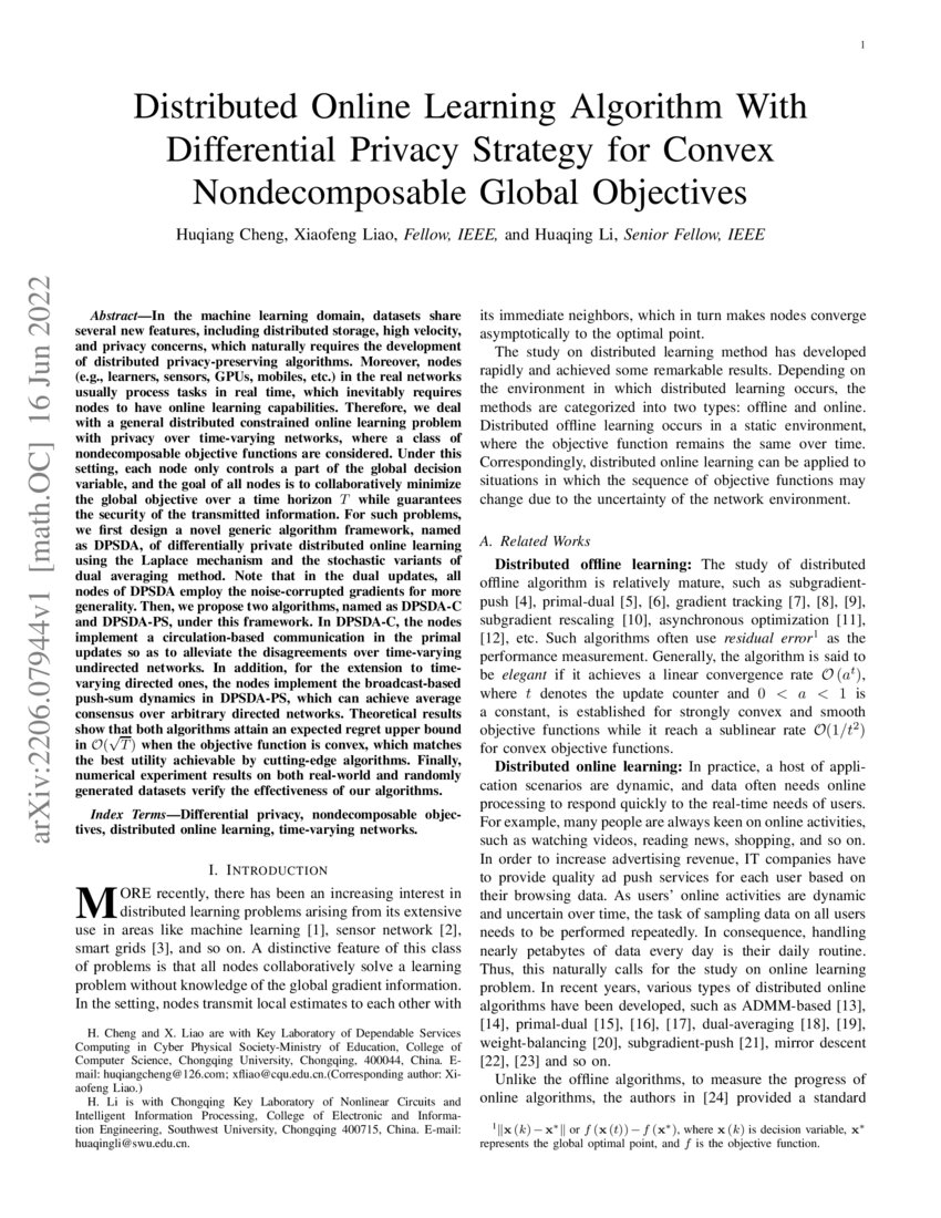 Distributed Online Learning Algorithm With Differential Privacy Strategy For Convex 