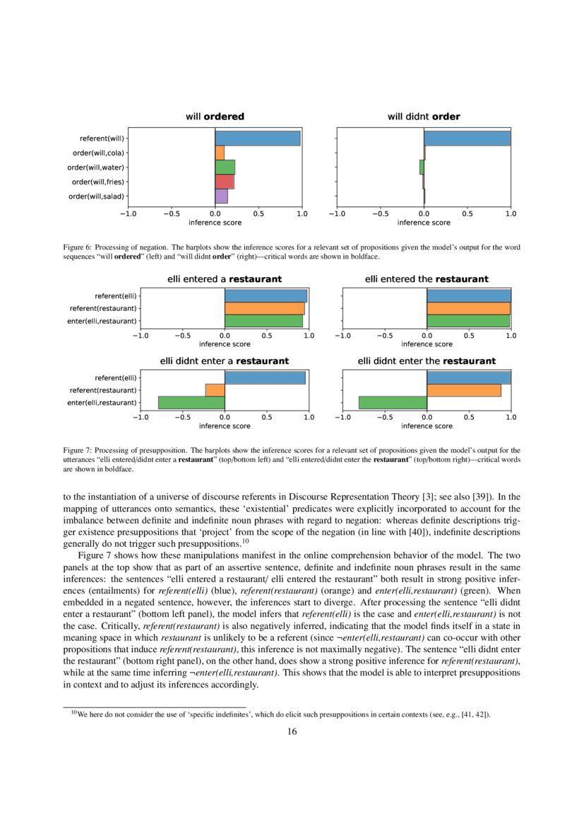 Distributional Formal Semantics | DeepAI