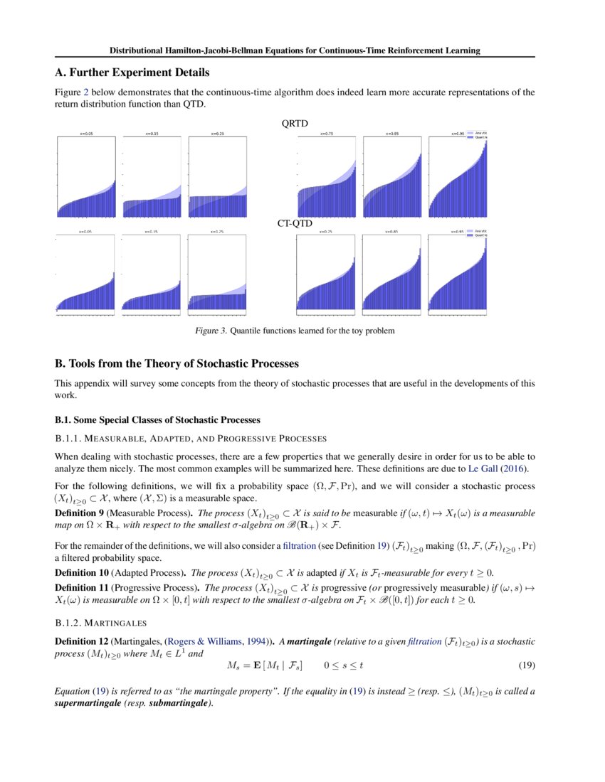Distributional Hamilton-Jacobi-Bellman Equations for Continuous-Time Reinforcement Learning | DeepAI