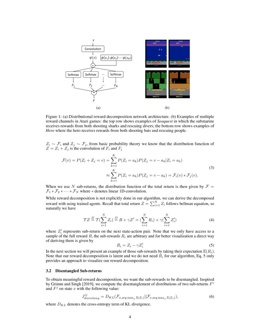 Distributional Reward Decomposition for Reinforcement Learning | DeepAI