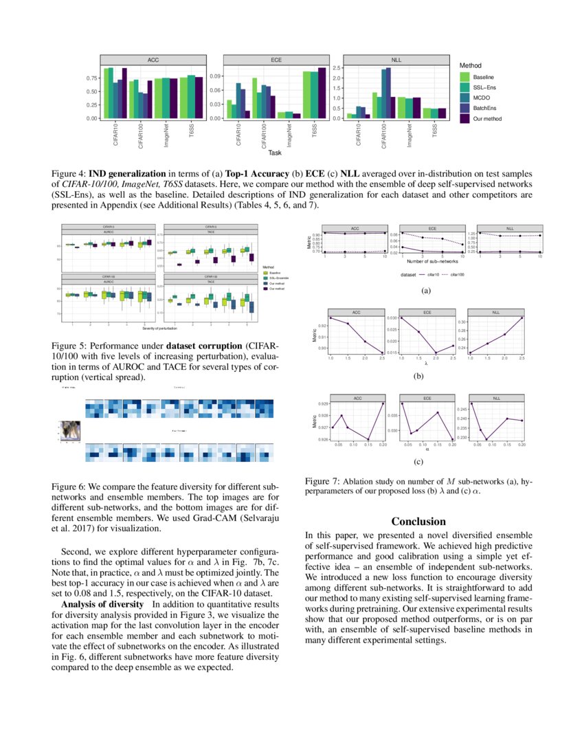Diversified Ensemble of Independent Sub-Networks for Robust Self ...