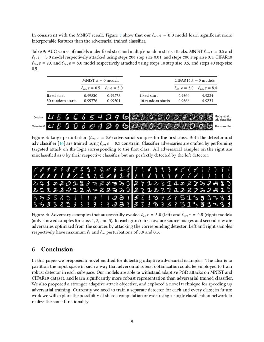 Divide And Conquer Adversarial Detection Deepai