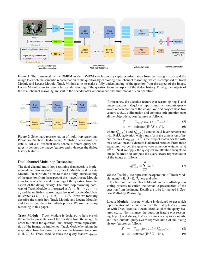 DMRM: A Dual-channel Multi-hop Reasoning Model for Visual Dialog | DeepAI