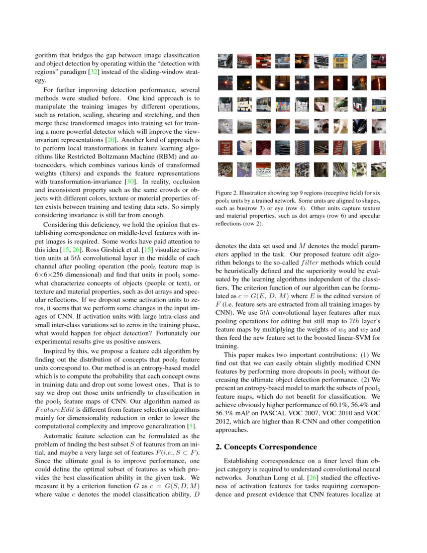 Do More Dropouts in Pool5 Feature Maps for Better Object Detection | DeepAI