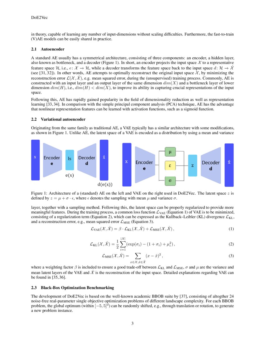 DoE2Vec: Deep-learning Based Features for Exploratory Landscape Analysis | DeepAI