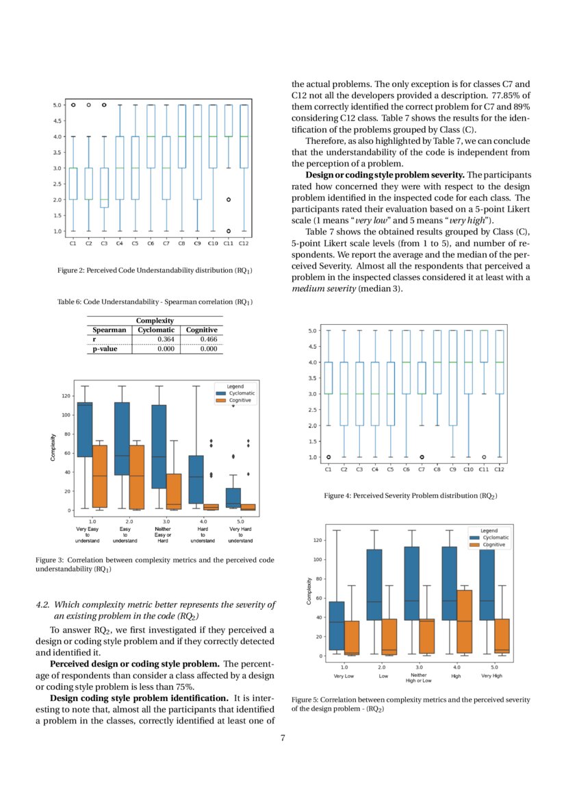 Does Cyclomatic or Cognitive Complexity Better Represents Code ...