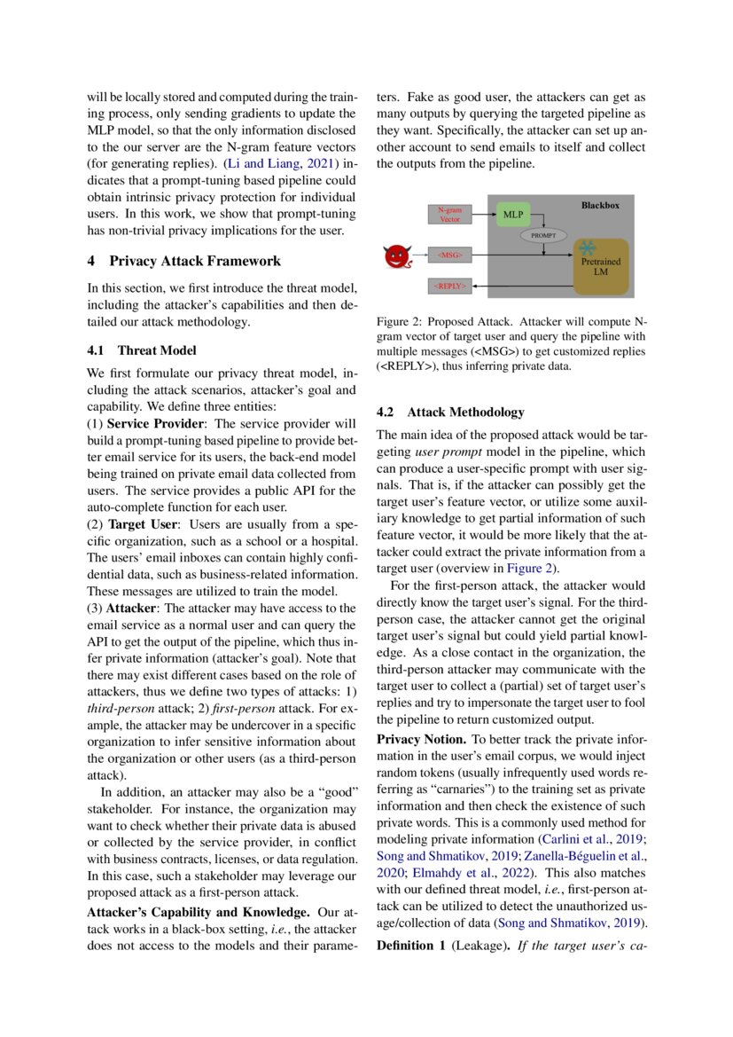Does Prompt-Tuning Language Model Ensure Privacy? | DeepAI