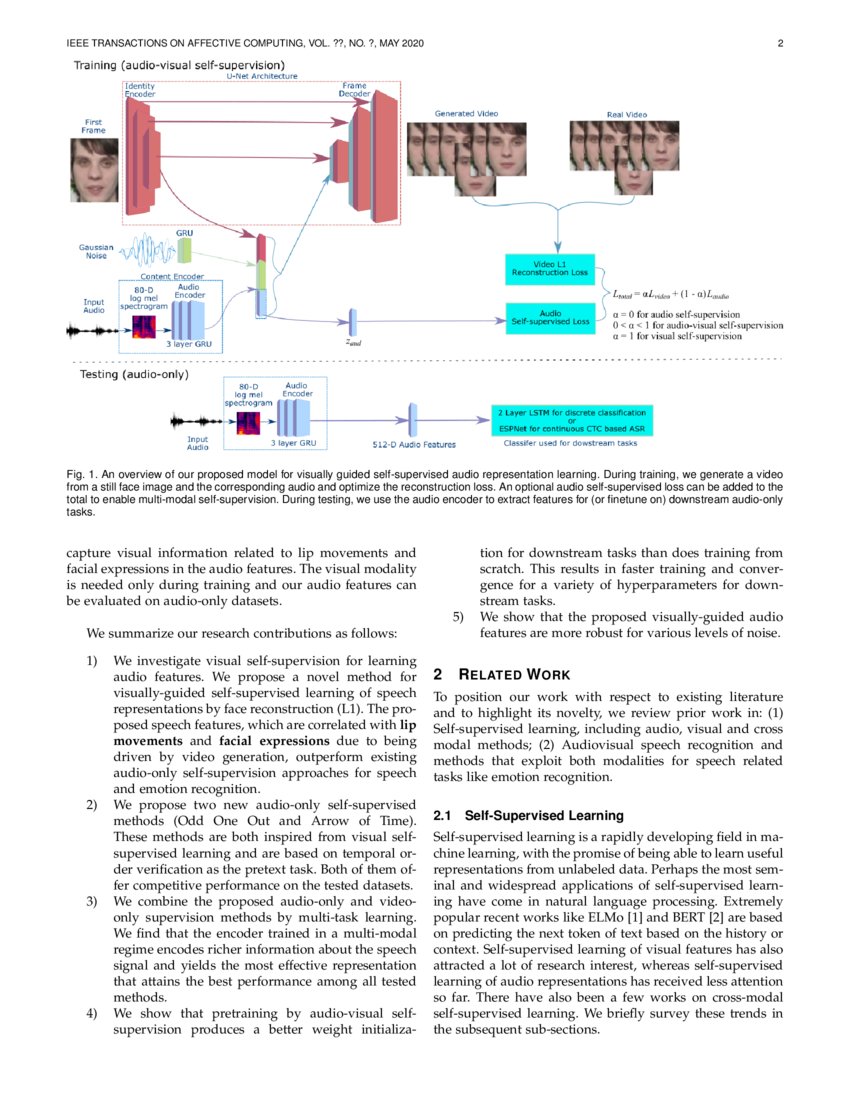 Does Visual Self-Supervision Improve Learning of Speech Representations? | DeepAI