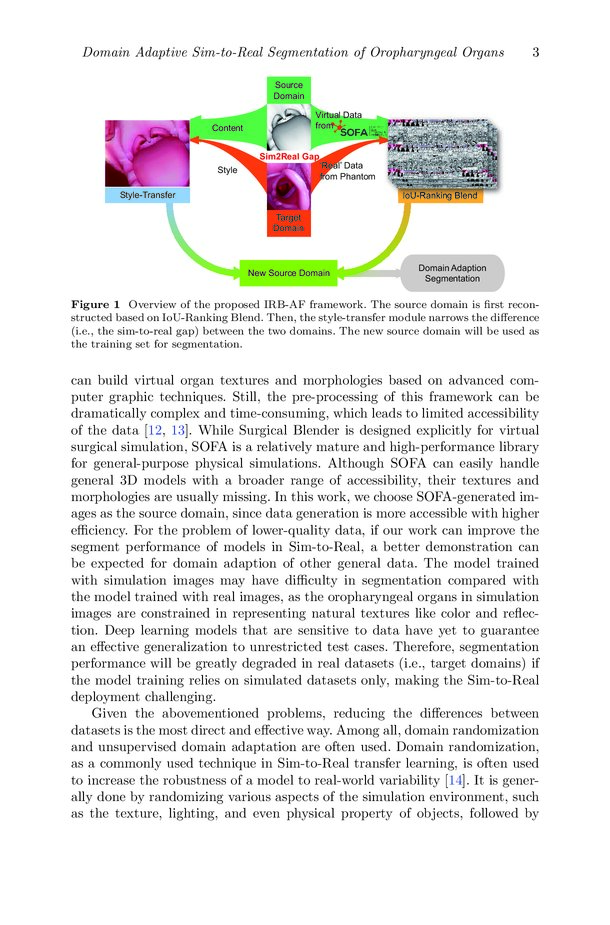 Domain Adaptive Sim-to-Real Segmentation of Oropharyngeal Organs | DeepAI Domain Adaptive Sim-to-Real Segmentation of Oropharyngeal Organs | DeepAI