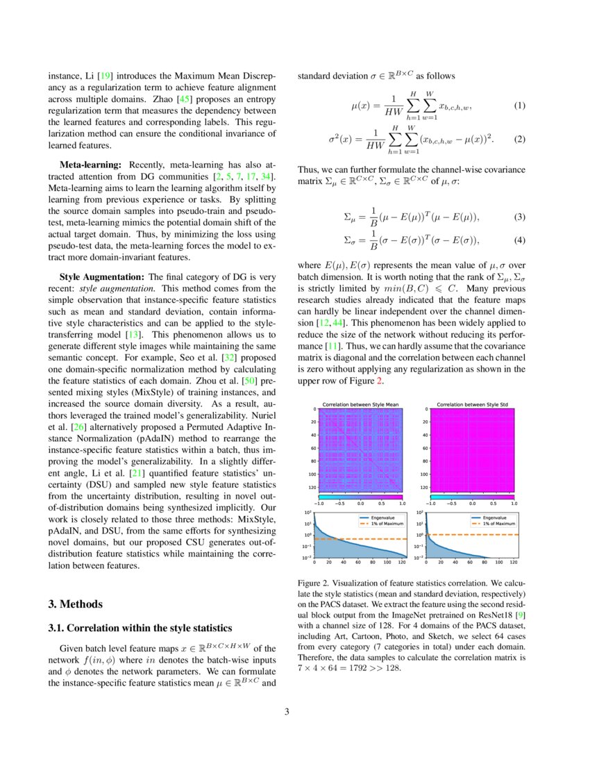 Domain Generalization with Correlated Style Uncertainty | DeepAI
