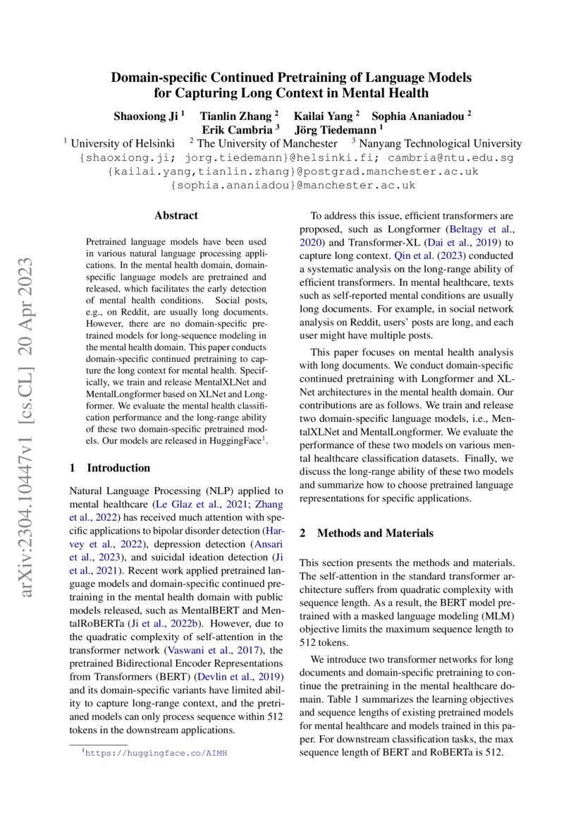 Domain Specific Continued Pretraining Of Language Models For Capturing