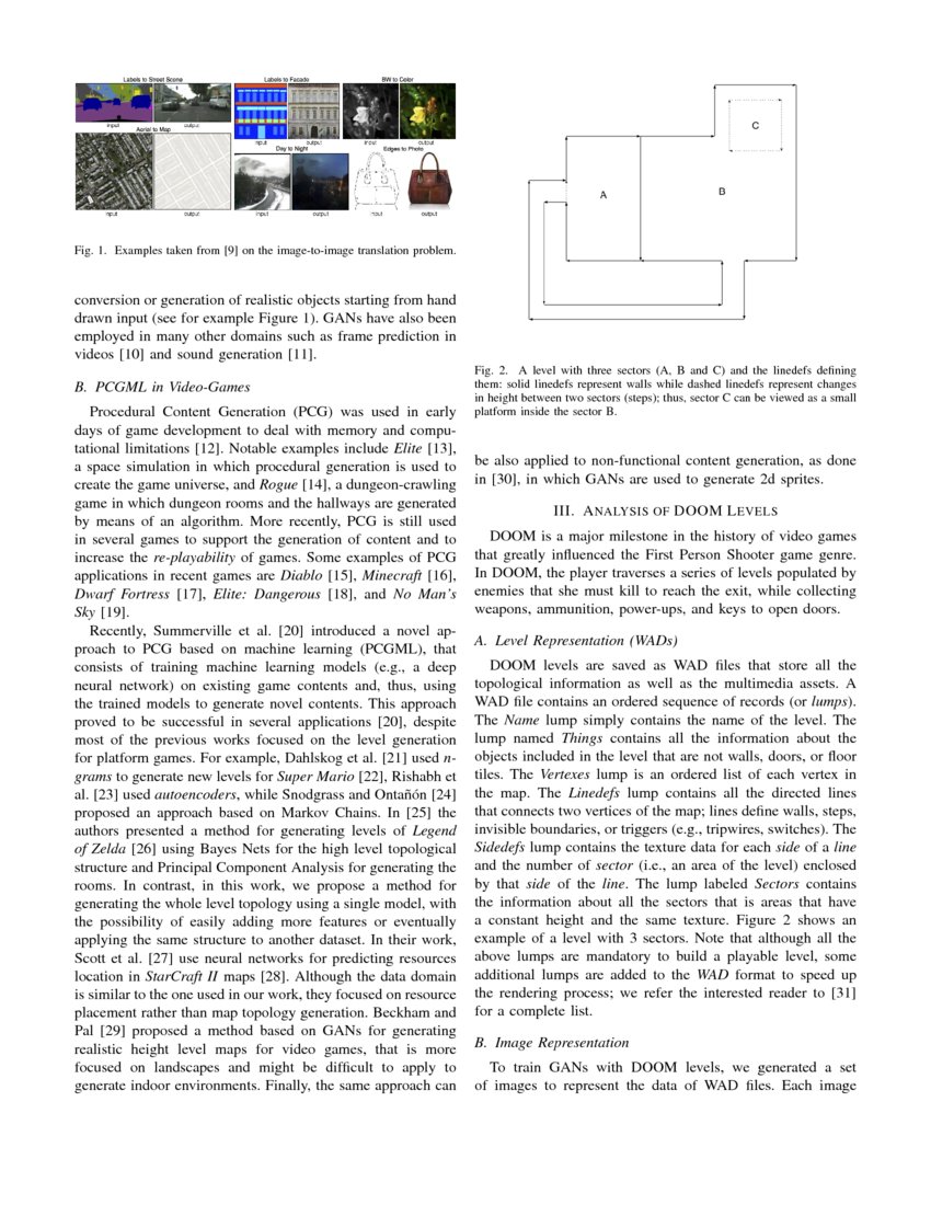 DOOM Level Generation using Generative Adversarial Networks | DeepAI