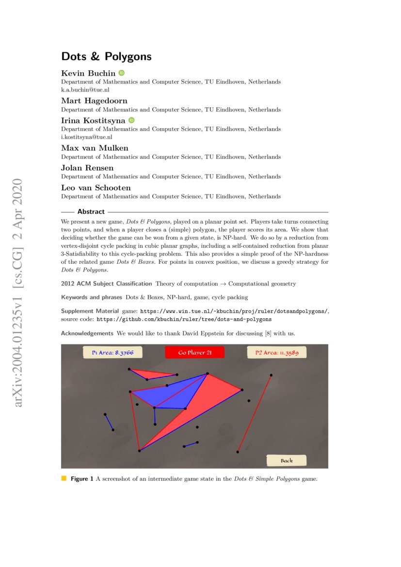 Dots Polygons | DeepAI