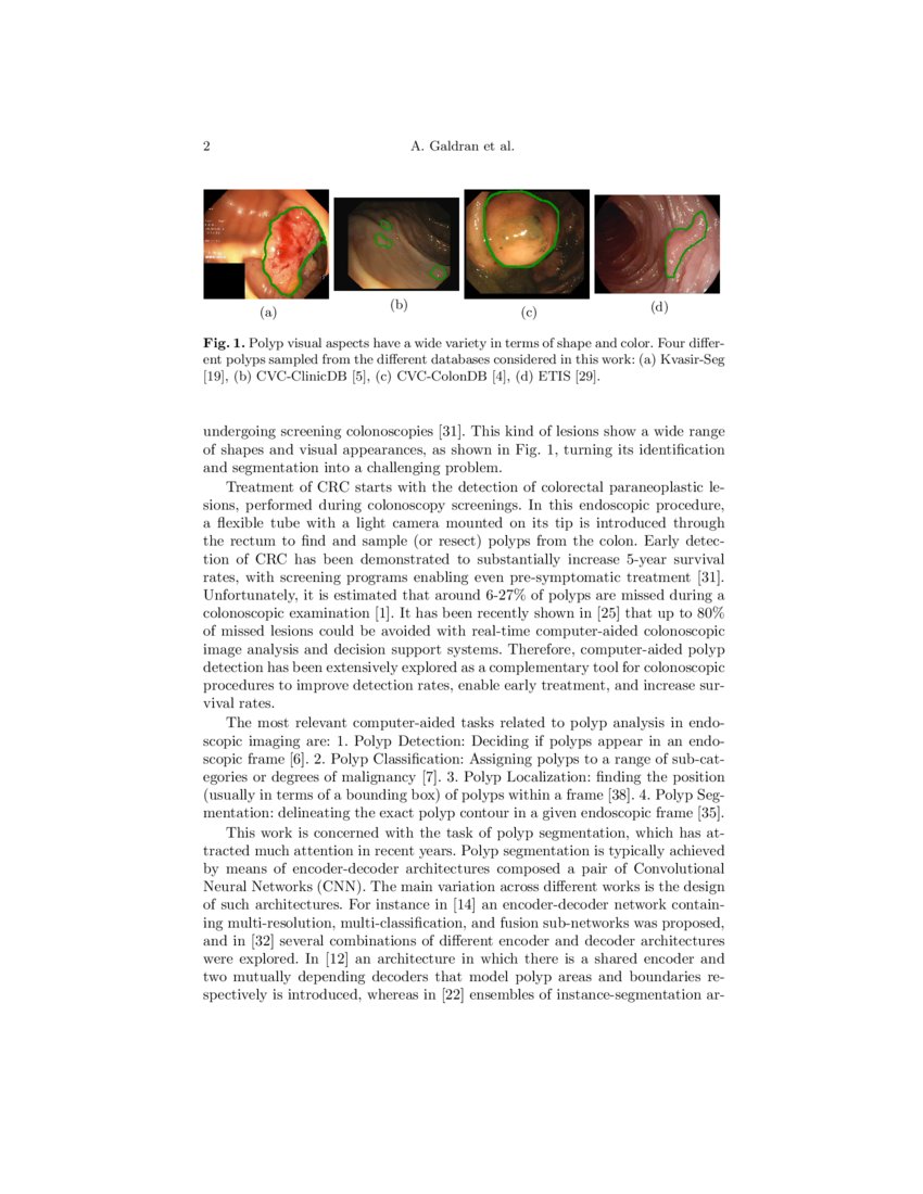 Double Encoder Decoder Networks For Gastrointestinal Polyp Segmentation Deepai 