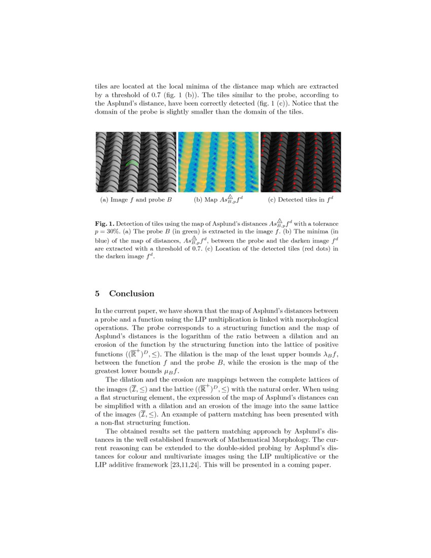Double-sided probing by map of Asplund's distances using Logarithmic ...