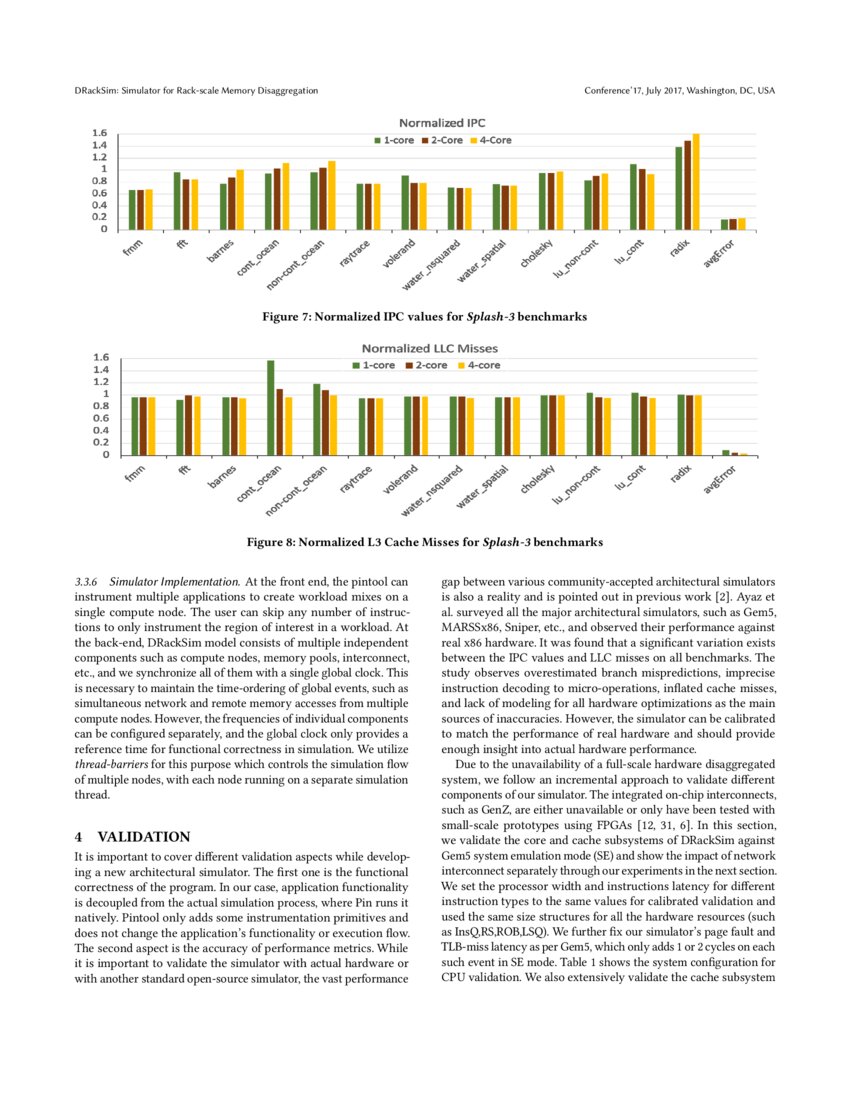 DRackSim: Simulator for Rack-scale Memory Disaggregation | DeepAI