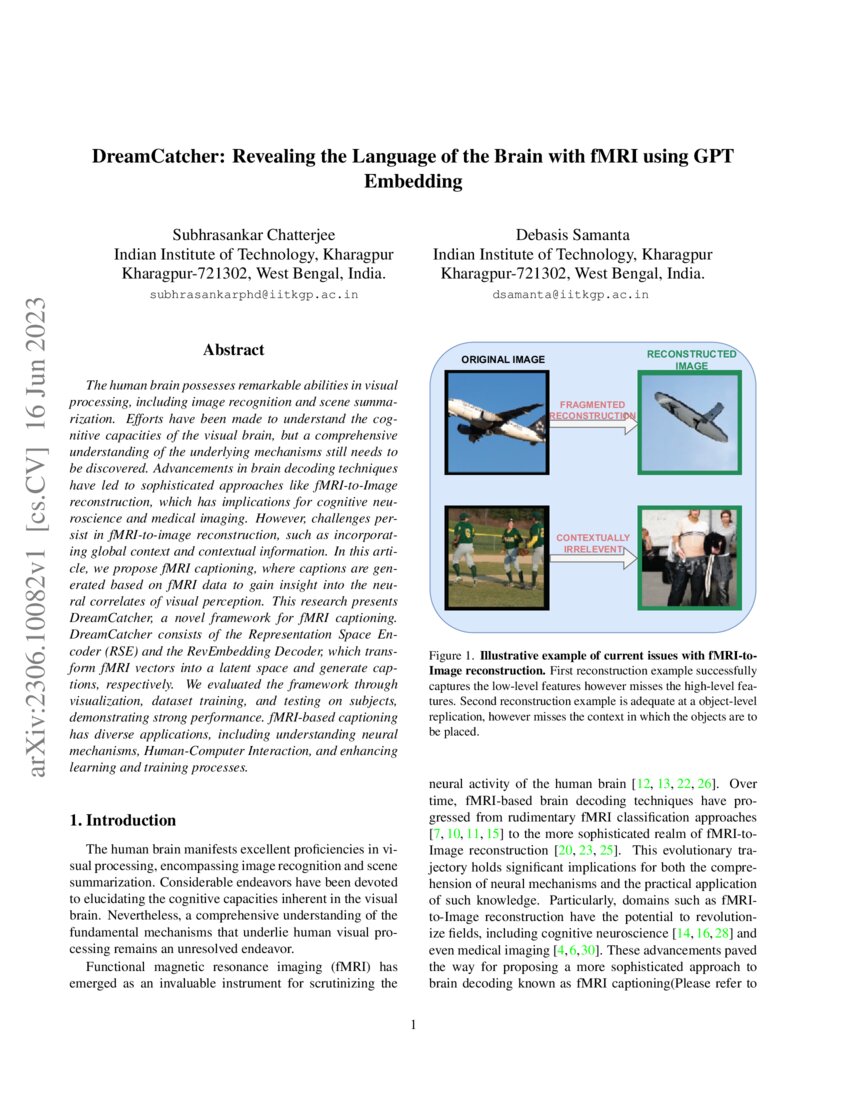 DreamCatcher: Revealing the Language of the Brain with fMRI using GPT ...