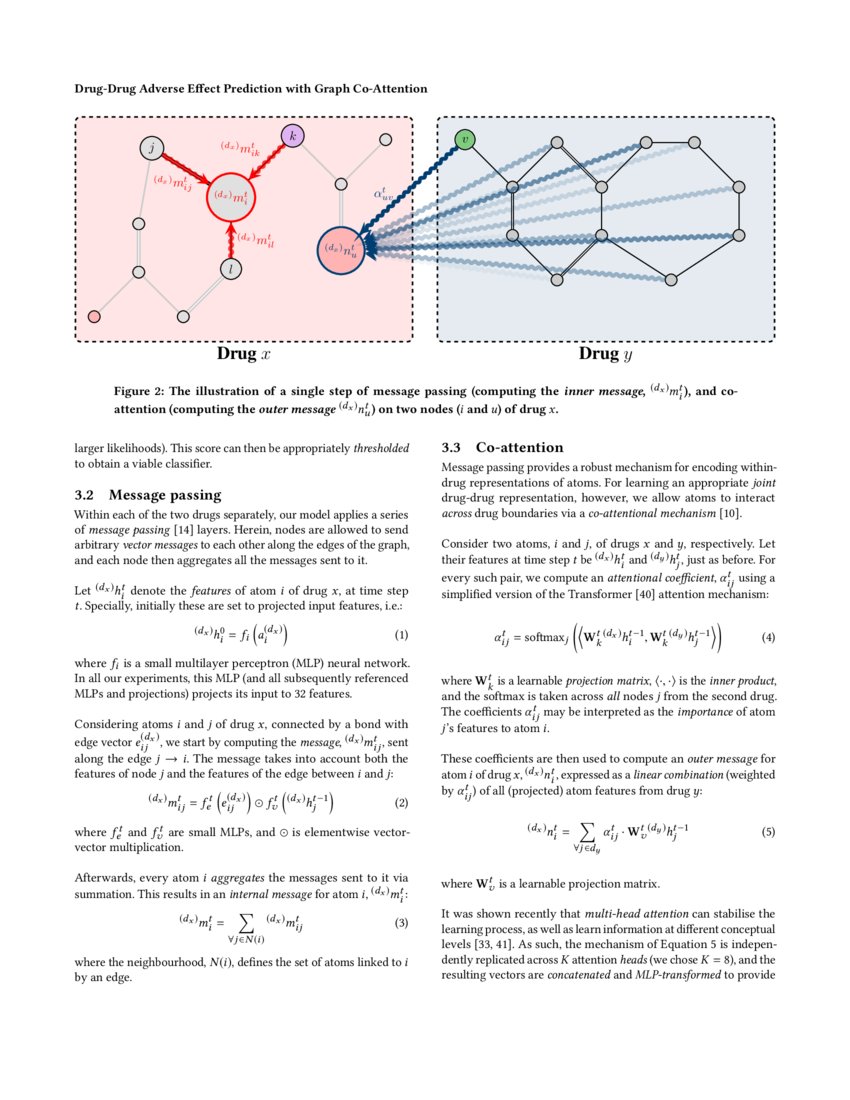 Drug Drug Adverse Effect Prediction With Graph Co Attention Deepai