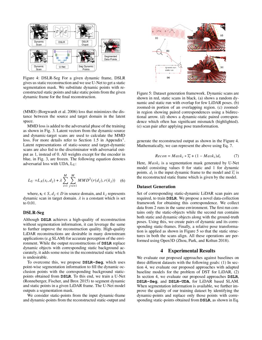Dslr Dynamic To Static Lidar Scan Reconstruction Using Adversarially Trained Autoencoder Deepai