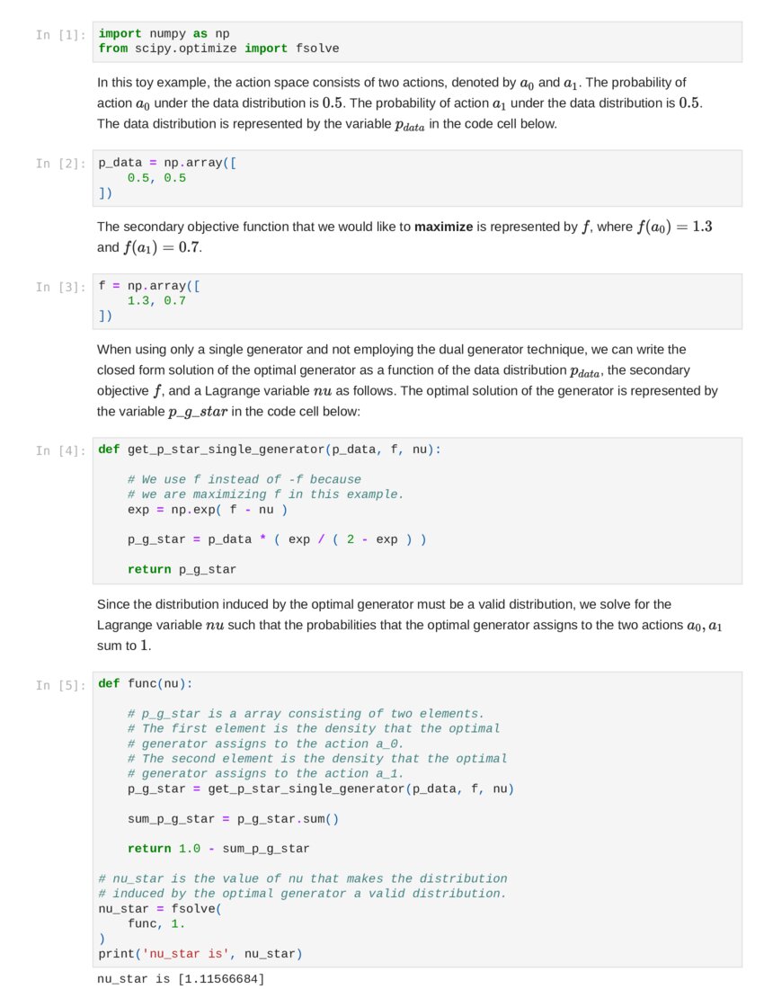 Dual Generator Offline Reinforcement Learning Deepai