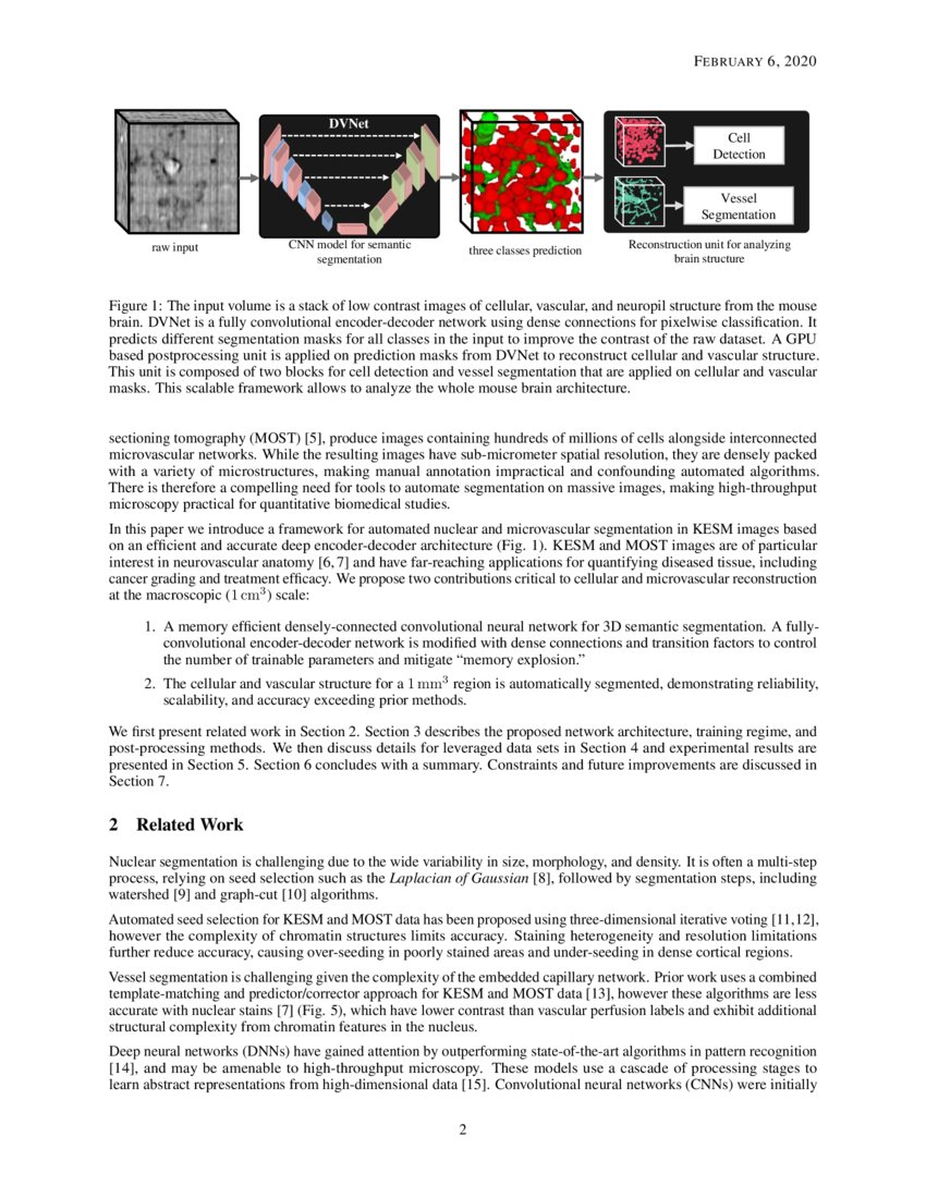DVNet: A Memory-Efficient Three-Dimensional CNN for Large-Scale ...