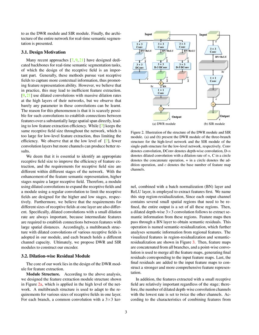 DWRSeg: Dilation-wise Residual Network for Real-time Semantic Segmentation | DeepAI