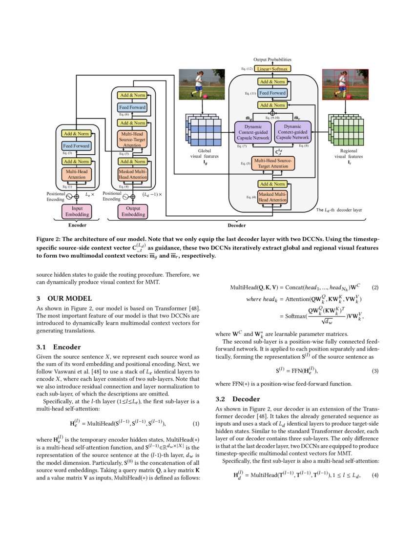 Dynamic Context-guided Capsule Network for Multimodal Machine Translation | DeepAI