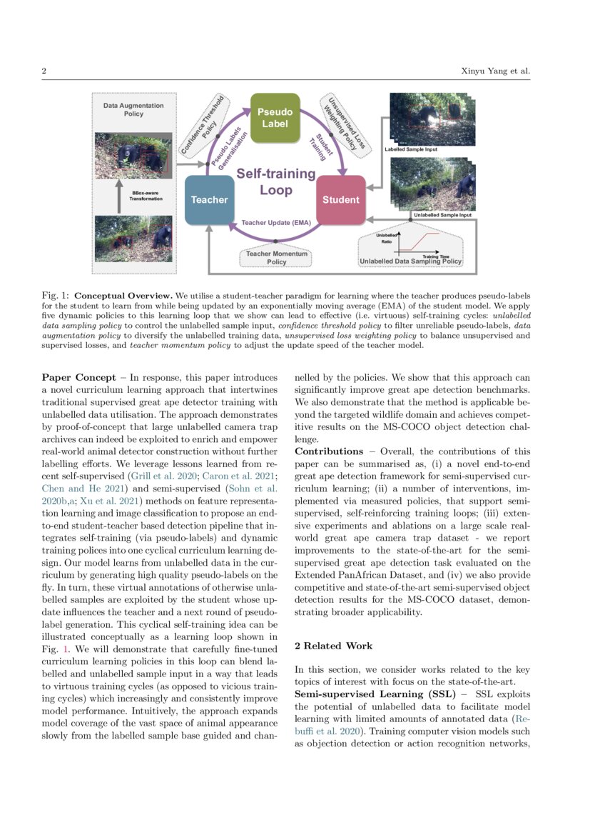 Dynamic Curriculum Learning for Great Ape Detection in the Wild | DeepAI
