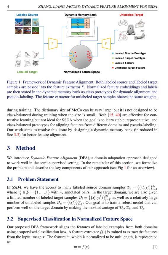 Dynamic Feature Alignment for Semi-supervised Domain Adaptation | DeepAI