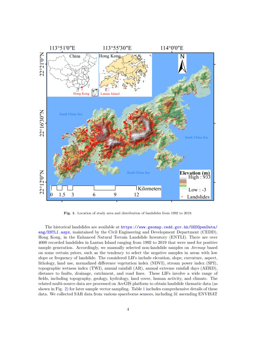 Dynamic landslide susceptibility mapping over recent three decades to ... Dynamic landslide susceptibility mapping over recent three decades to ...