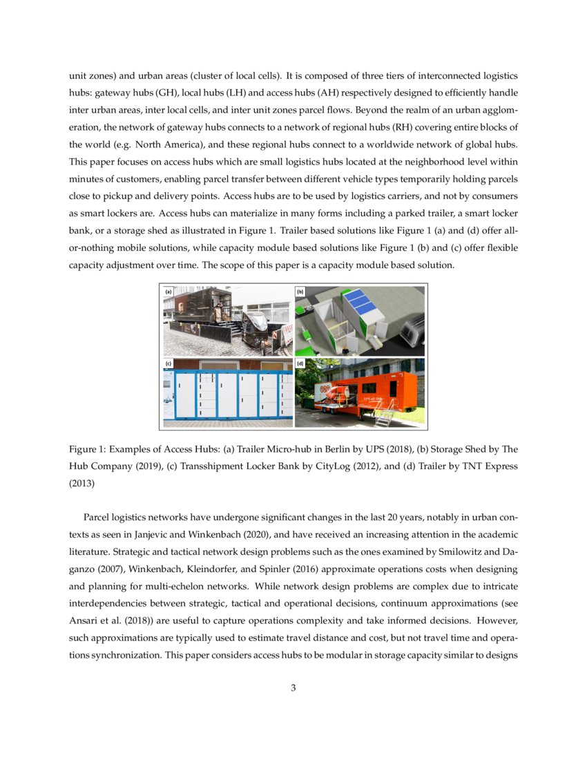 Dynamic Pooled Capacity Deployment for Urban Parcel Logistics | DeepAI