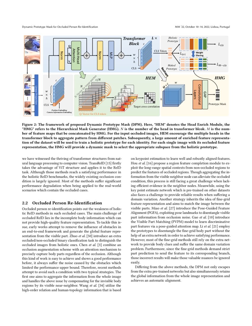 Dynamic Prototype Mask for Occluded Person Re-Identification | DeepAI
