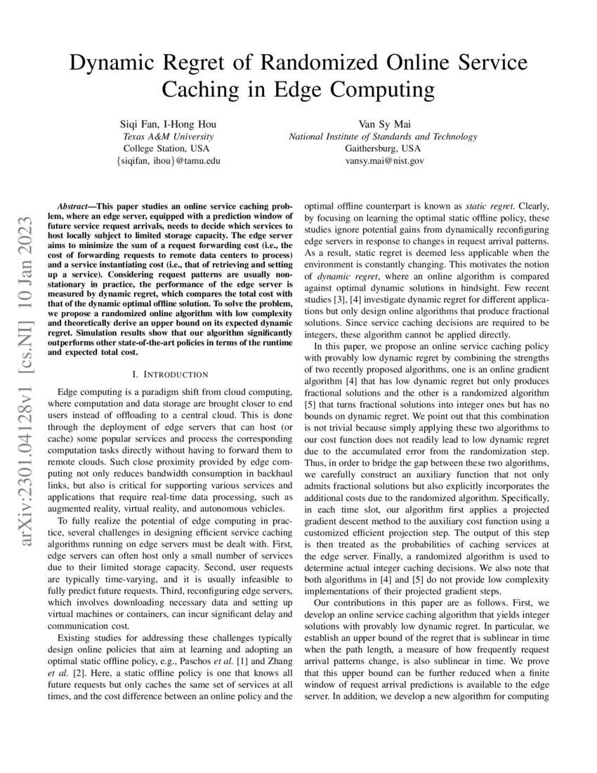Dynamic Regret Of Randomized Online Service Caching In Edge Computing dynamic-regret-of-randomized-online-service-caching-in-edge-computing