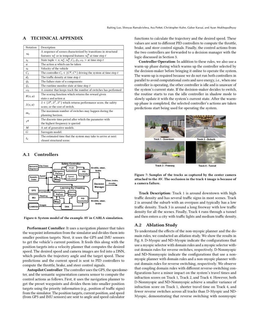 Dynamic Simplex: Balancing Safety and Performance in Autonomous Cyber Physical Systems | DeepAI