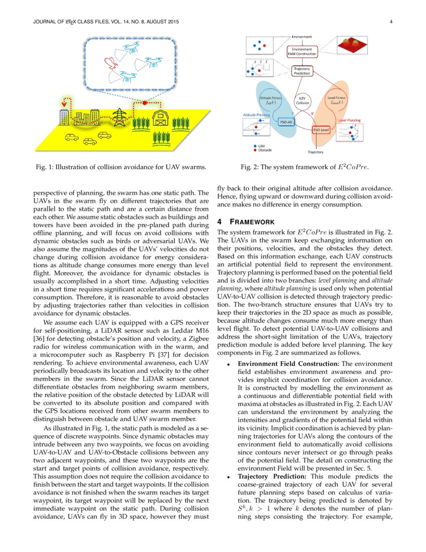 E2copre Energy Efficient And Cooperative Collision Avoidance For Uav