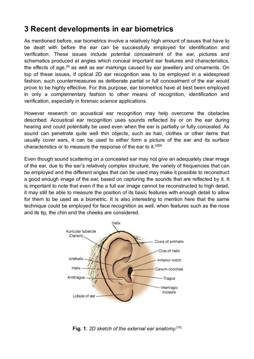 Ear Recognition | DeepAI