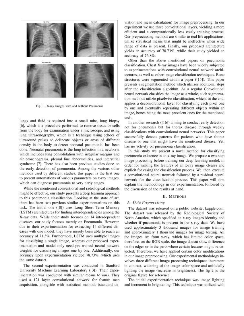 Early Diagnosis of Pneumonia with Deep Learning | DeepAI