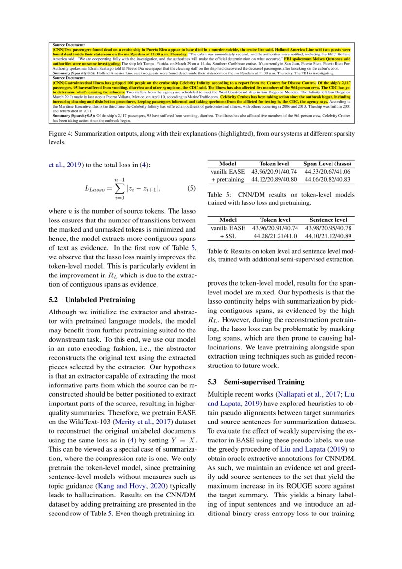 EASE: Extractive-Abstractive Summarization with Explanations | DeepAI EASE: Extractive-Abstractive Summarization with Explanations | DeepAI