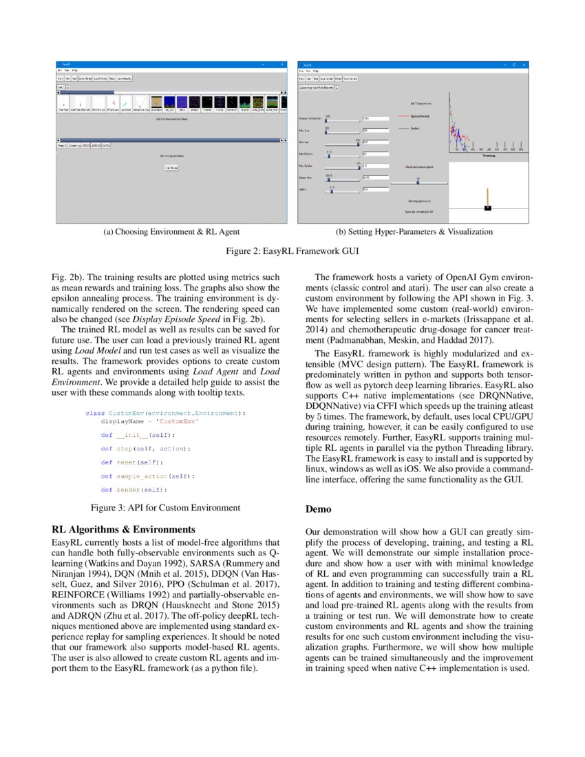 EasyRL: A Simple and Extensible Reinforcement Learning Framework | DeepAI