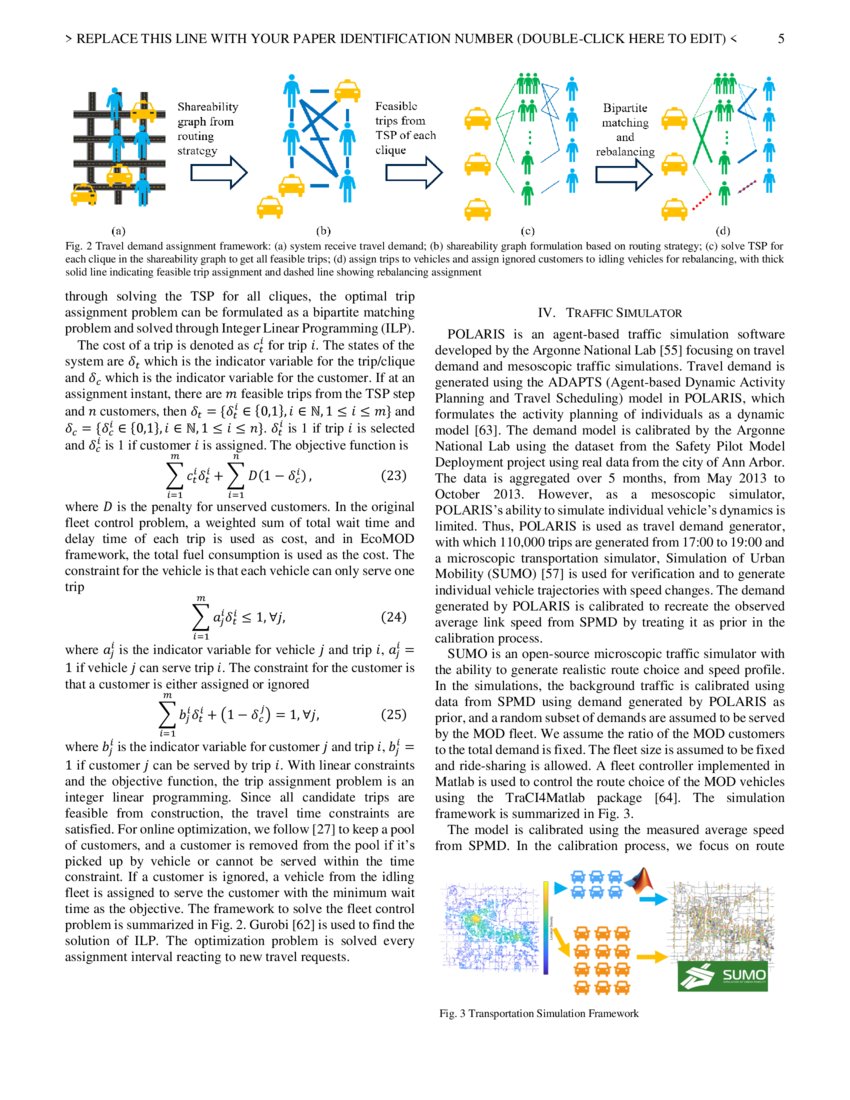 Eco-Mobility-on-Demand Fleet Control with Ride-Sharing | DeepAI