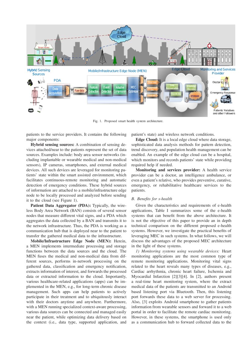 Edge Computing For Smart Health: Context-aware Approaches ...