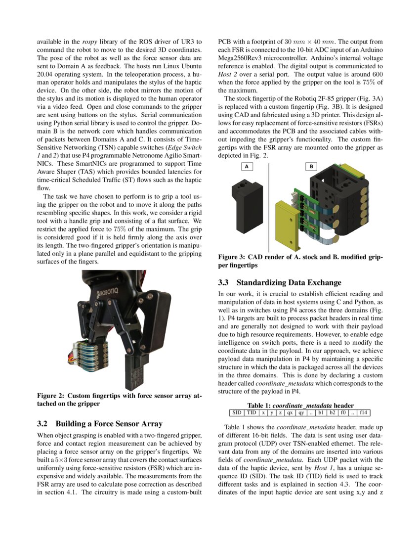 Edgep4 A P4 Programmable Edge Intelligent Ethernet Switch For Tactile Cyber Physical Systems