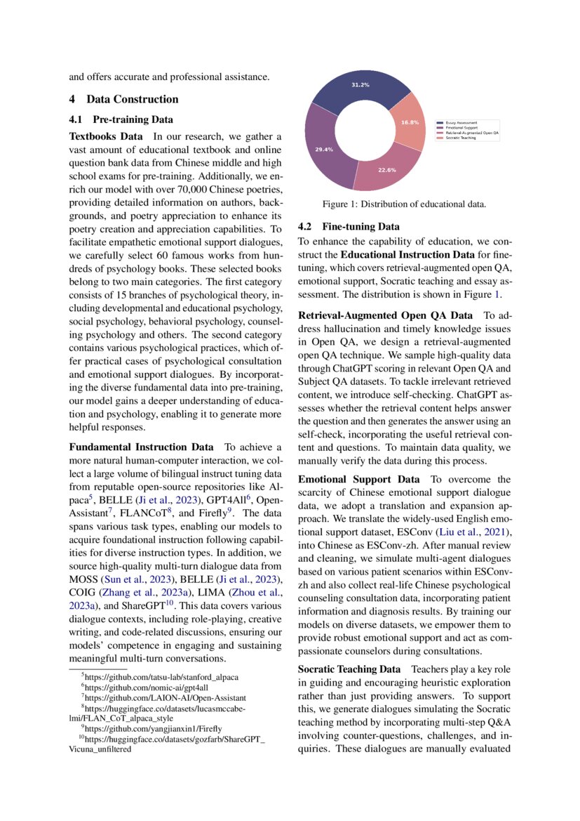 EduChat: A Large-Scale Language Model-based Chatbot System for ...