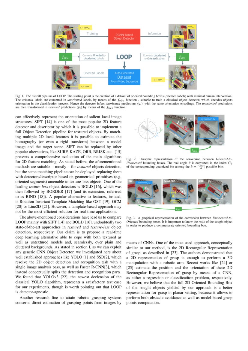 Effective Deployment Of Cnns For 3dof Pose Estimation And Grasping In Industrial Settings Deepai