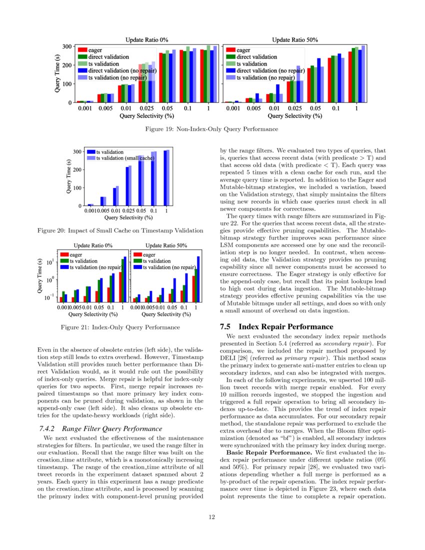 Efficient Data Ingestion and Query Processing for LSM-Based Storage Systems | DeepAI