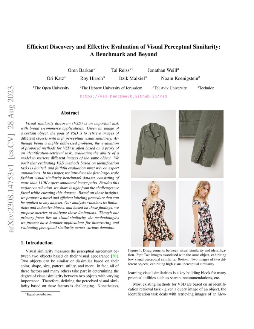 Efficient Discovery and Effective Evaluation of Visual Perceptual ...