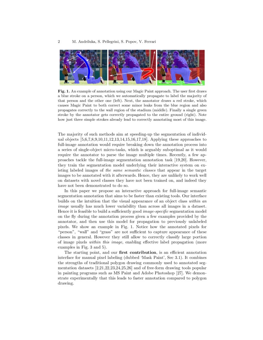 Efficient Full Image Interactive Segmentation by Leveraging Within-image Appearance Similarity ...