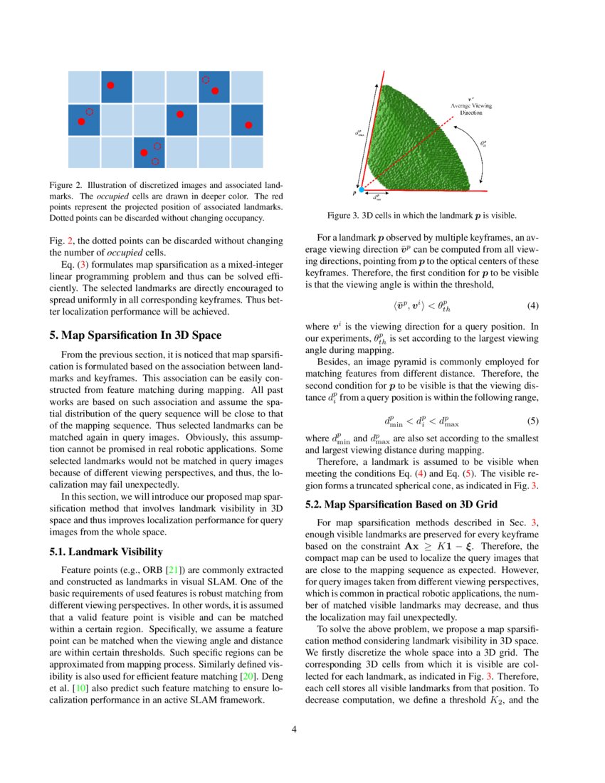 Efficient Map Sparsification Based On 2d And 3d Discretized Grids Deepai