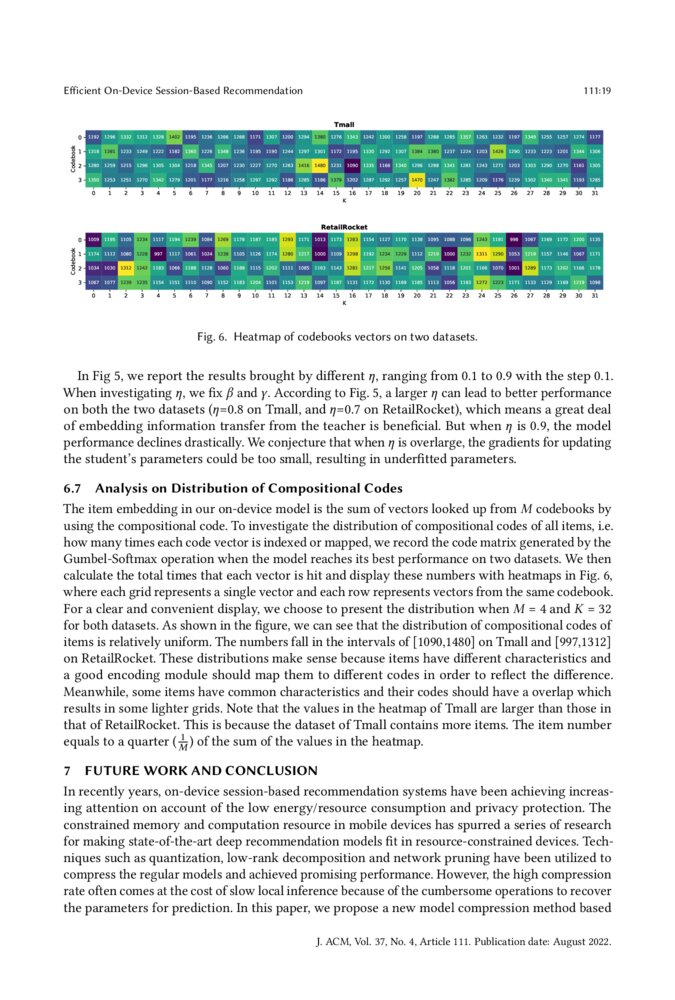 Efficient On-Device Session-Based Recommendation | DeepAI