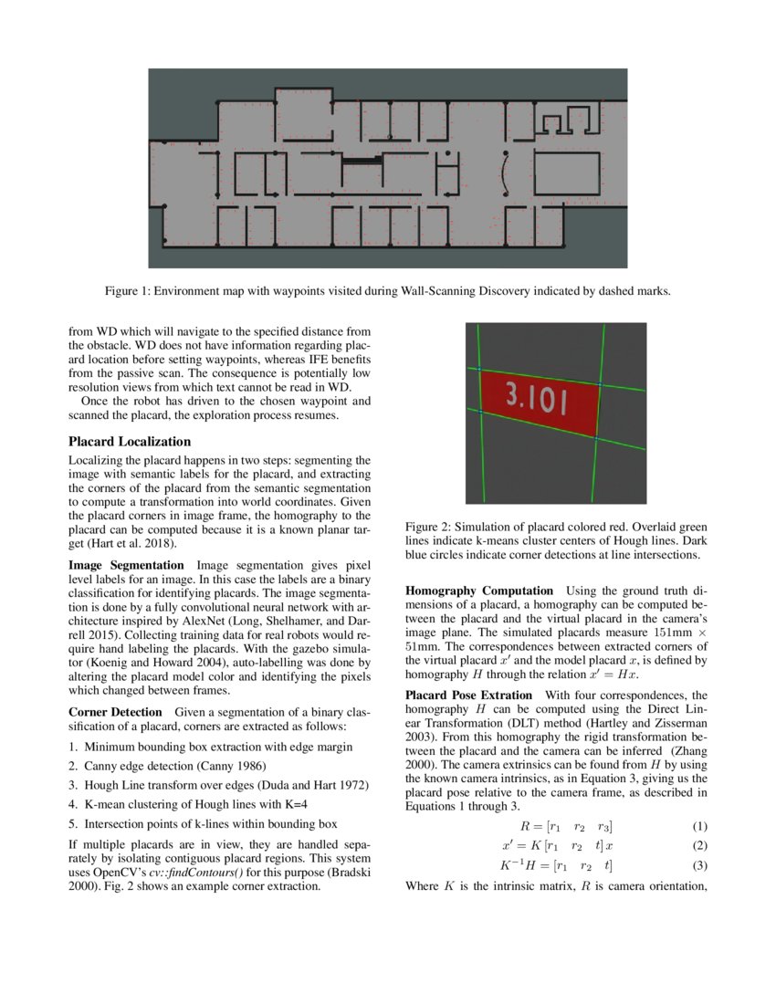 Efficient Placard Discovery for Semantic Mapping During Frontier ...